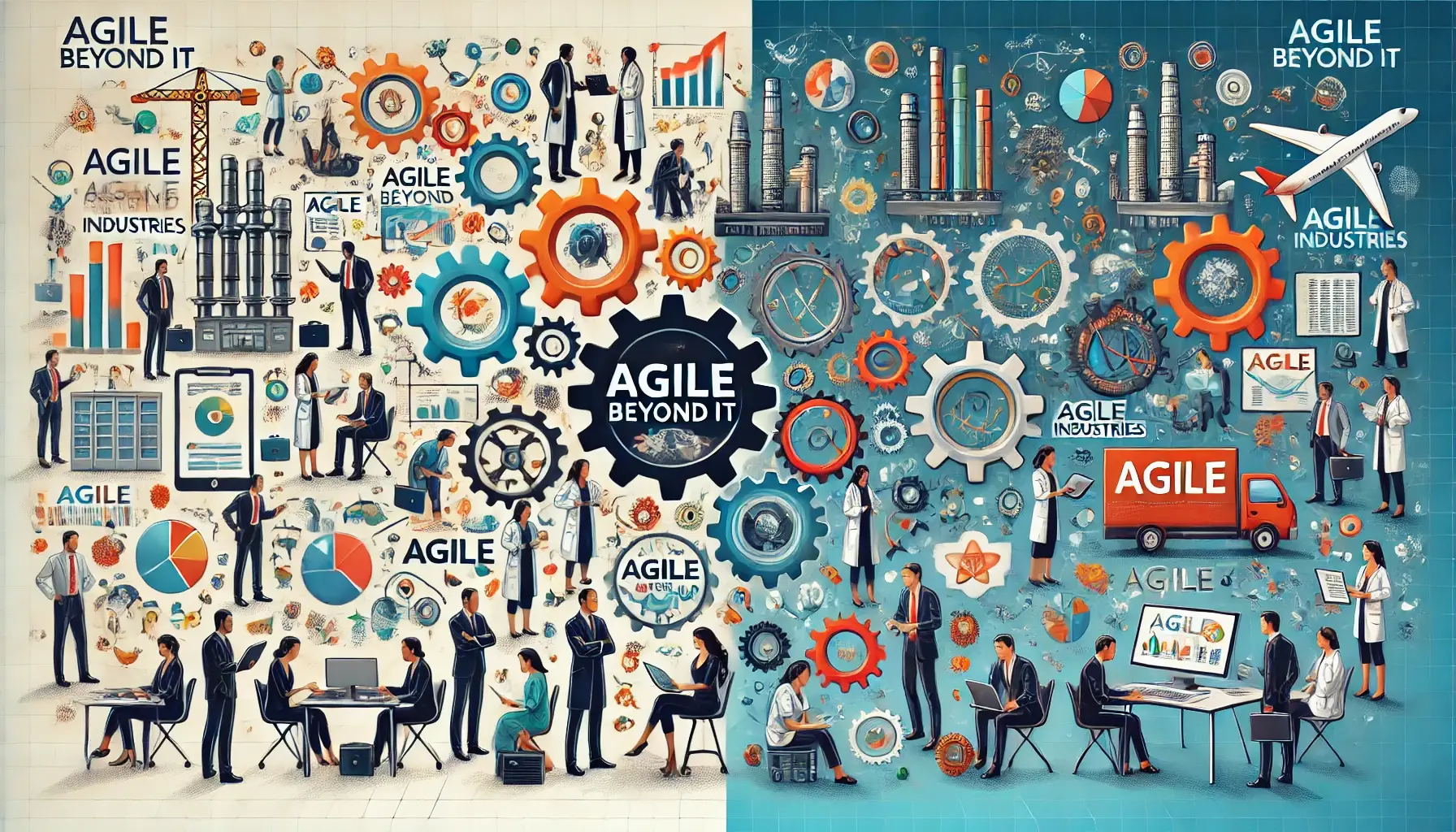 Agile Beyond IT: How Agile Methodologies Are Revolutionizing Non-Tech Industries